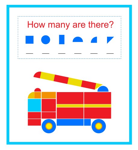 Preschool Counting Vector Images (over 30,000)