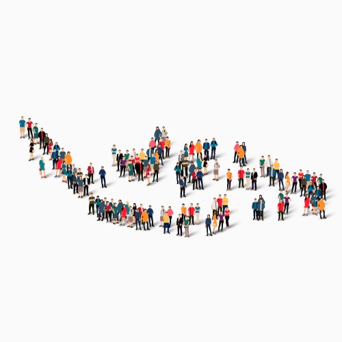 People map country hong kong Royalty Free Vector Image