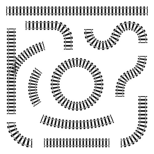 Railroad Tracks Vector Images (over 21,000)