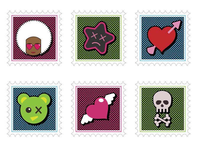 Kids Stamp Vector Images (over 9,400)