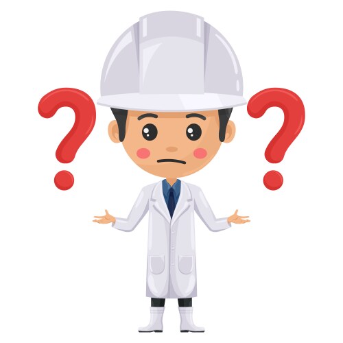 Quality control supervisor in food production Vector Image