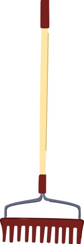 Rake Cartoon Harrow Vector Images (48)