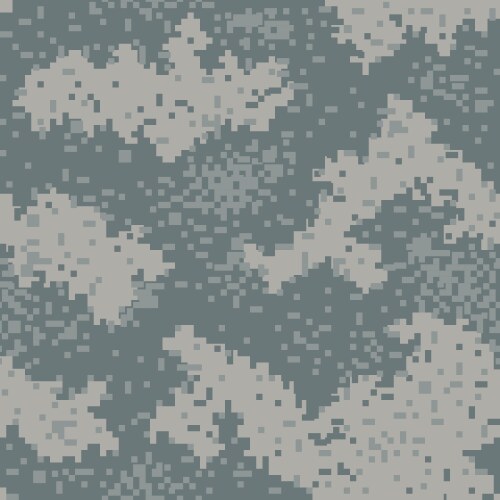 Dot camouflage seamless pattern gray Royalty Free Vector