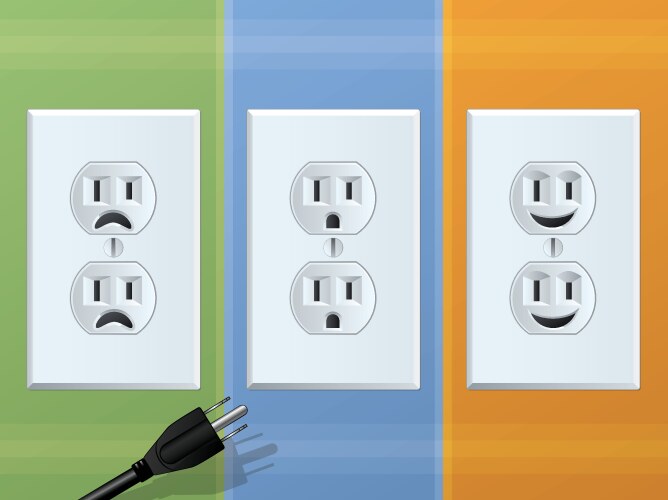 Cartoon Electric Plug Vector Images (over 4,200)