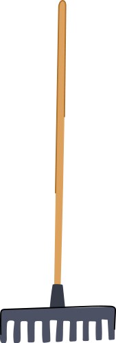 Rake Cartoon Harrow Vector Images (48)