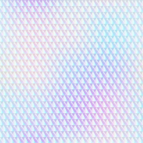 Pastel color triangle pattern with grunge effect Vector Image