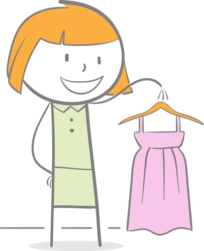 Clothes Royalty Free Vector Image - VectorStock