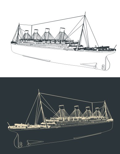 Titanic Vector Images (over 2,500)
