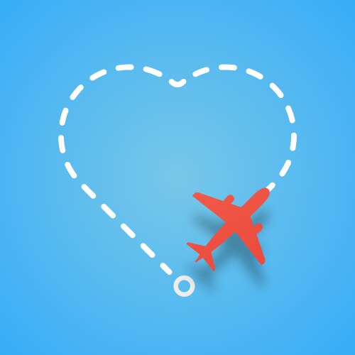 Airplane Heart Vector Images (over 4,600)