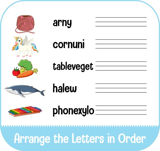 Letter r with a picture robot and seven lines Vector Image