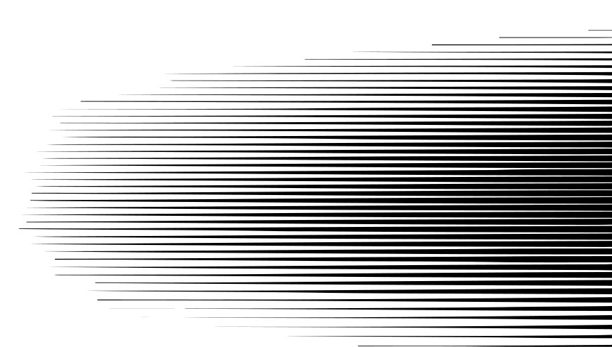 Horizontal line pattern from thin to thick Vector Image