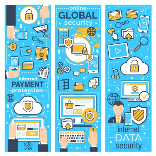 Cyber Security Banner Vector Images (over 9,400)