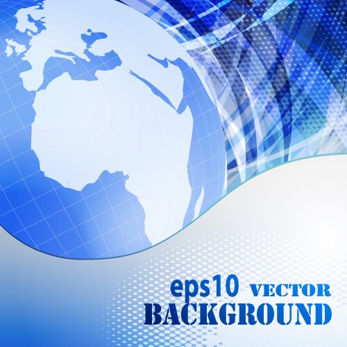 Abstract blue background Royalty Free Vector Image