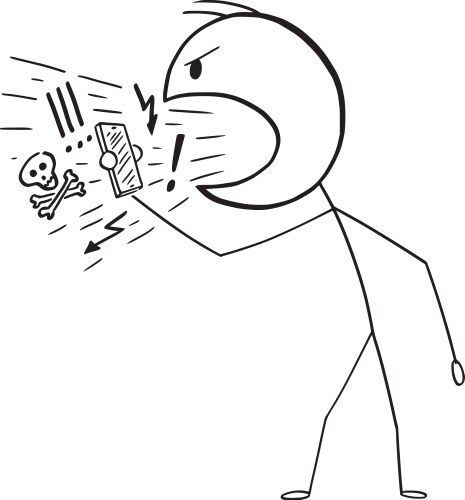 Angry Stickman Vector Images (over 520)