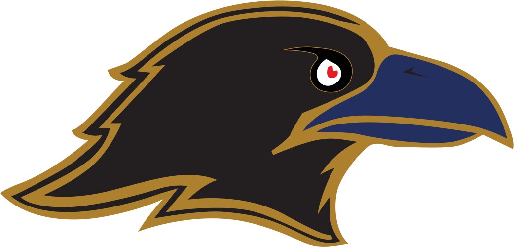 Raven head logo Royalty Free Vector Image - VectorStock