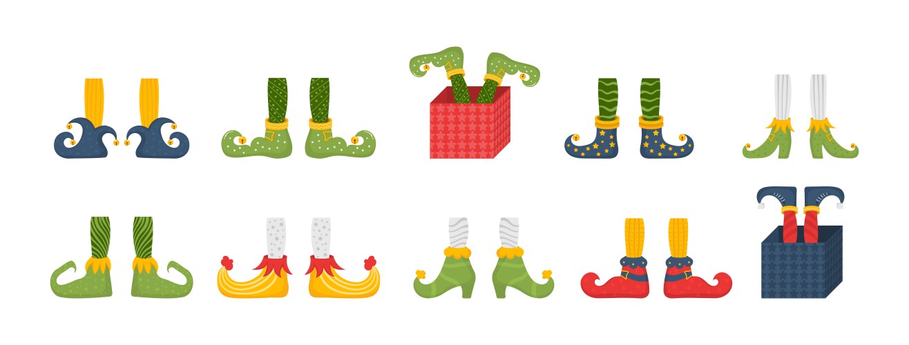 Elf Feet Vector Images (over 540)