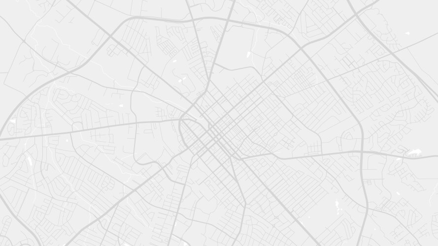 Lexington City Map - Grayscale Road Plan Vector Image