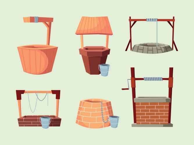 Well Royalty Free Vector Image - VectorStock