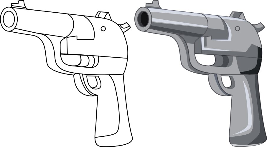 Gun Outline Vector Images (over 50,000)