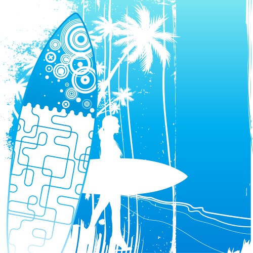 Surfing Royalty Free Vector Image - VectorStock