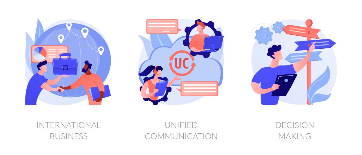 Unified Communication Vector Images (over 680)