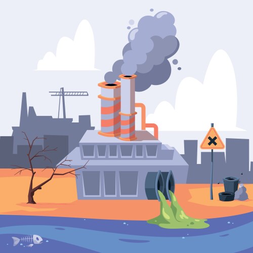 Water Pollution Cartoon Vector Images (over 4,500)
