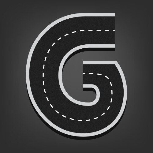 Road Highway Font Vector Images (over 660)