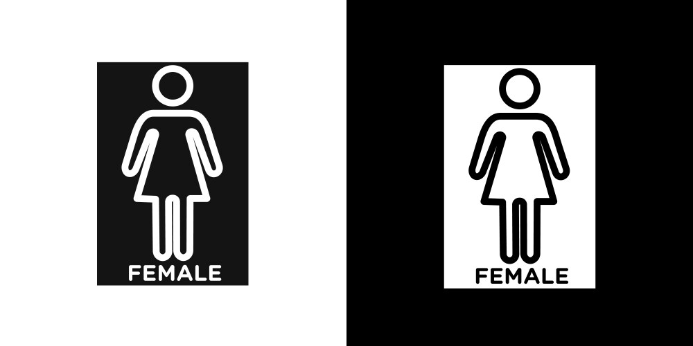 Female Washroom Logo Vector Images (over 980)
