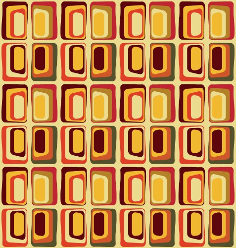 Retro textile print Royalty Free Vector Image - VectorStock