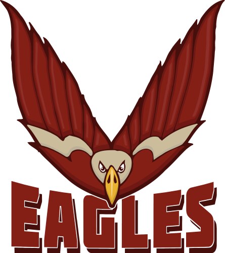 Sports Team Eagle Red Vector Images (over 810)