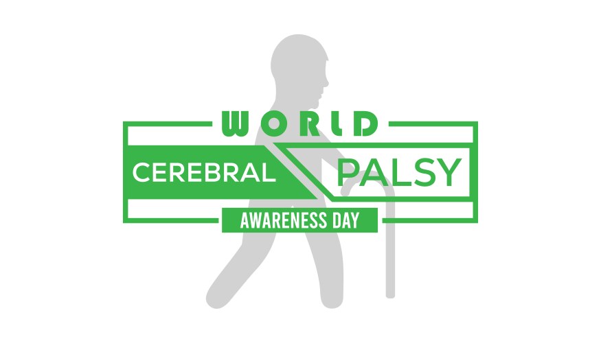 World cerebral palsy awareness day Royalty Free Vector Image