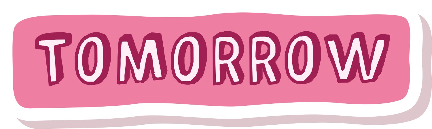 Planner sticker cartoon cute mark for kids Vector Image