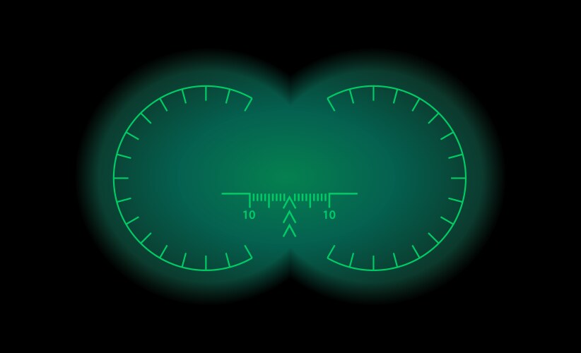 Night vision camera overlay Royalty Free Vector Image
