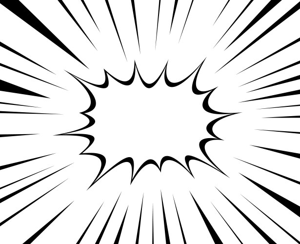 Dotted spiky outline Royalty Free Vector Image