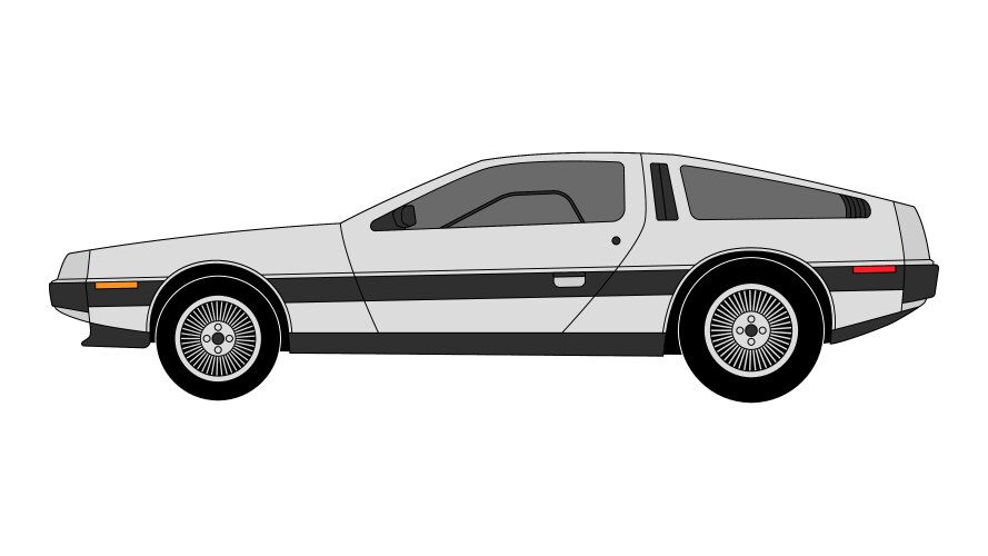 Delorean Vector Images (28)