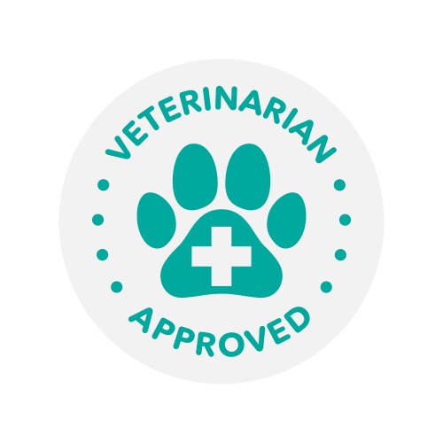 Veterinary clinic concept in circle Royalty Free Vector