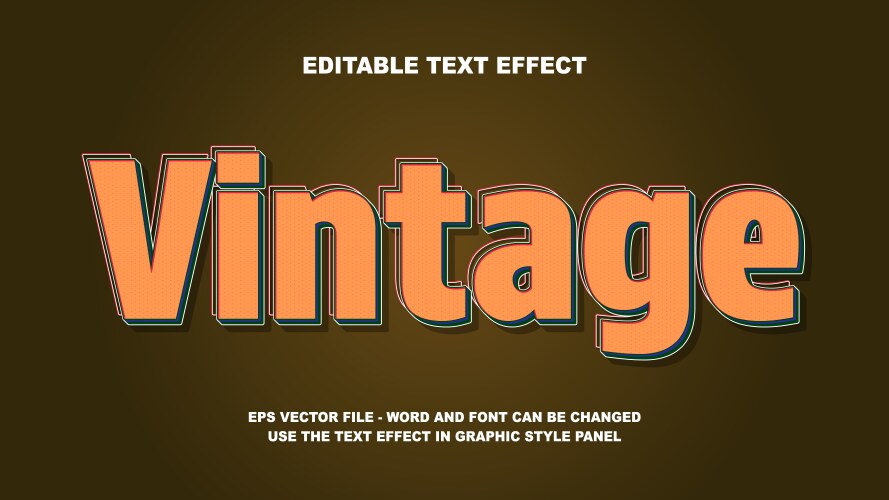 Editable Text Effect Vector Images (over 36,000)