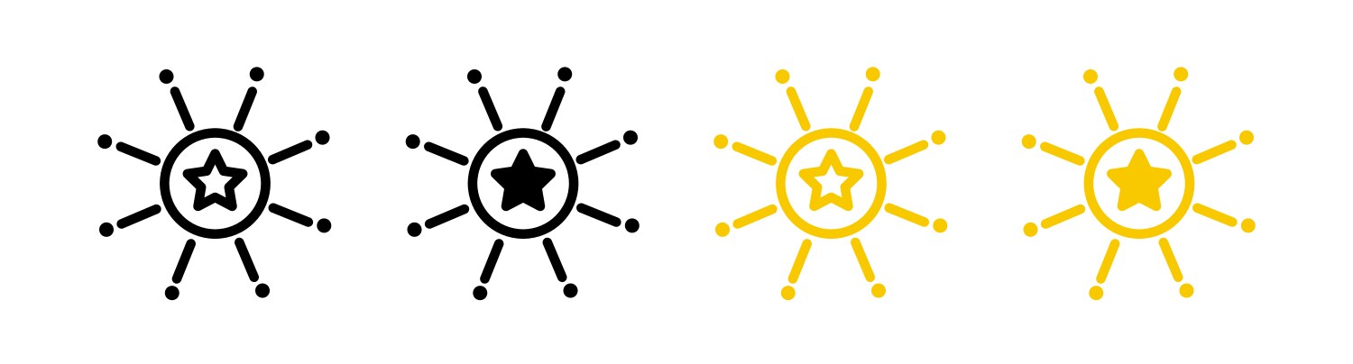 Additional skills icon set human resource Vector Image