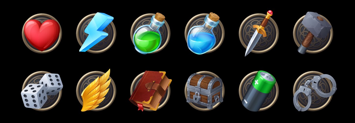 Rpg Assets Vector Images (over 1,300)