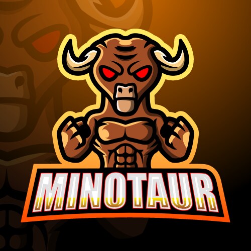 Minotaur Head Logo Vector Images (over 240)