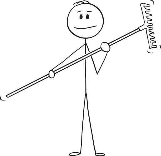 Farmer Stick Figure Vector Images (97)