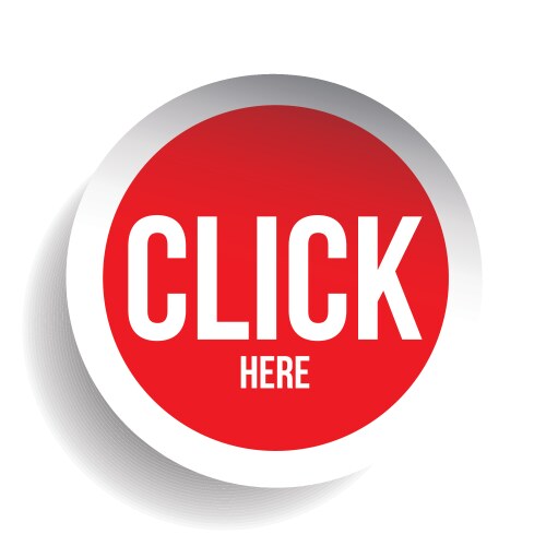 Red button help icon Royalty Free Vector Image