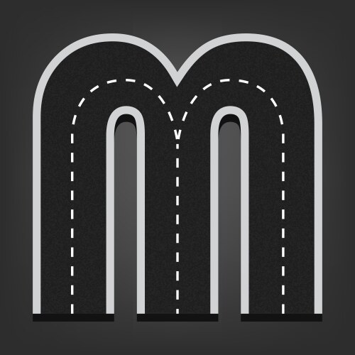 Road Highway Font Vector Images (over 660)