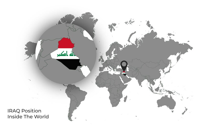 Basra Map Iraq Vector Images (36)