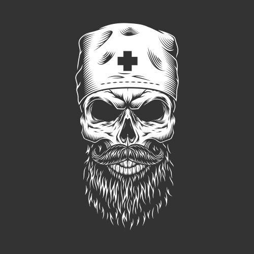 Skull with Beard Vector Images (over 6,700)