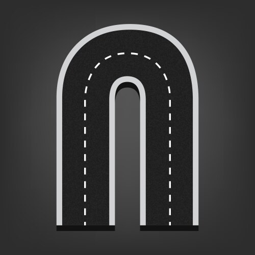 Road Highway Font Vector Images (over 660)