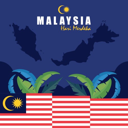 Malaysia Merdeka Flag Vector Images (over 760)