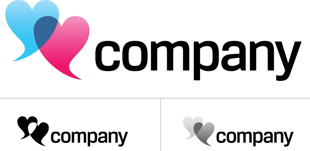 Heart Shaped Logo Heart Shaped Logo Images Free Download On Freepik