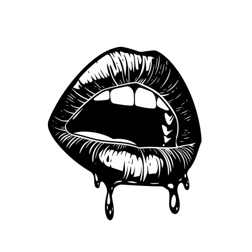 Dripping Lips Vector Images (over 460)