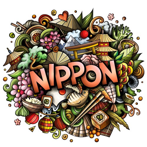 Japan Doodle Vector Images (over 12,000)